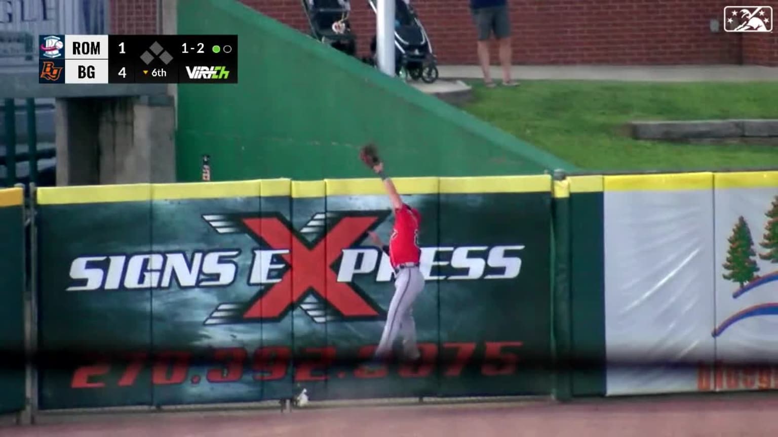 Brandon Parker makes a stellar catch in left field | 06/03/2023 | MLB.com