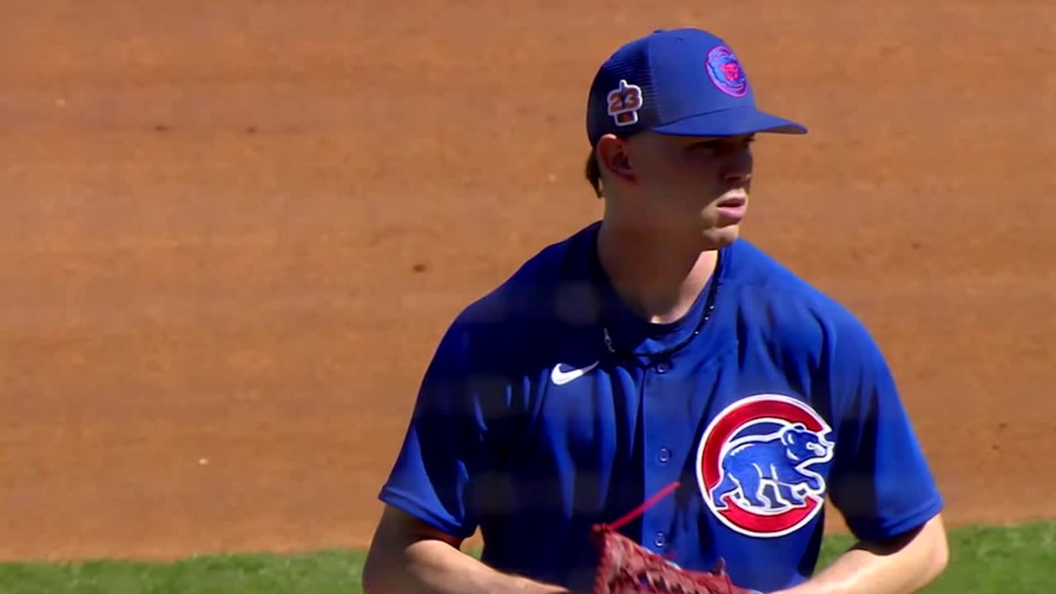 Keegan Thompson K's Jake Lamb in the 4th | 03/04/2023 | Chicago Cubs