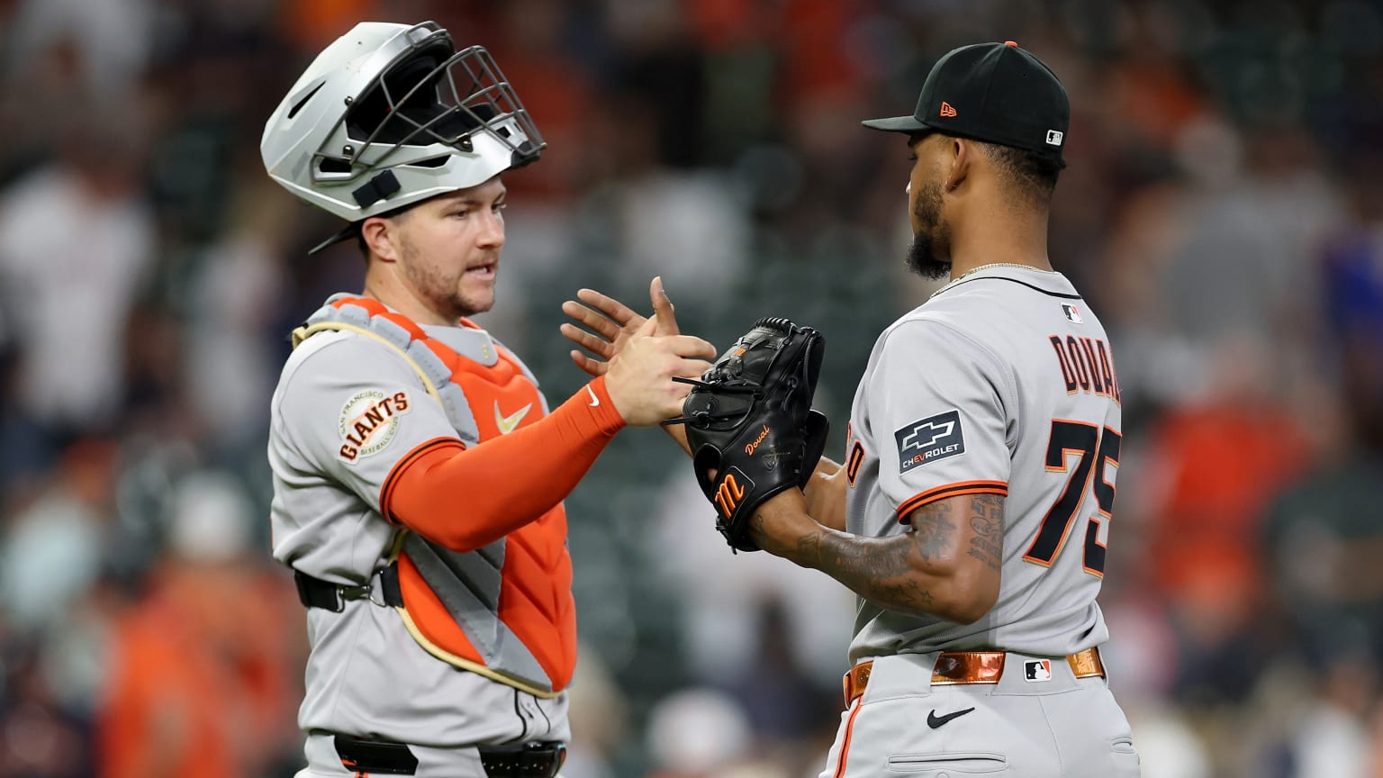 Camilo Doval retires Yordan Alvarez, earns save | 04/02/2025 | San ...