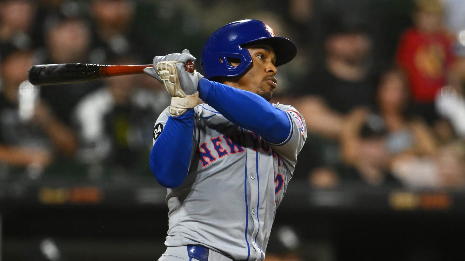 Francisco Lindor extends hit streak to 10 games | 08/30/2024 | New York ...