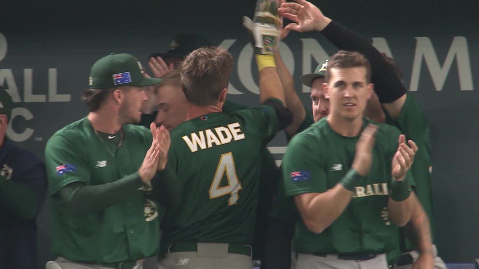 Wade drives in the first run with a sac fly to center | 03/08/2023 ...