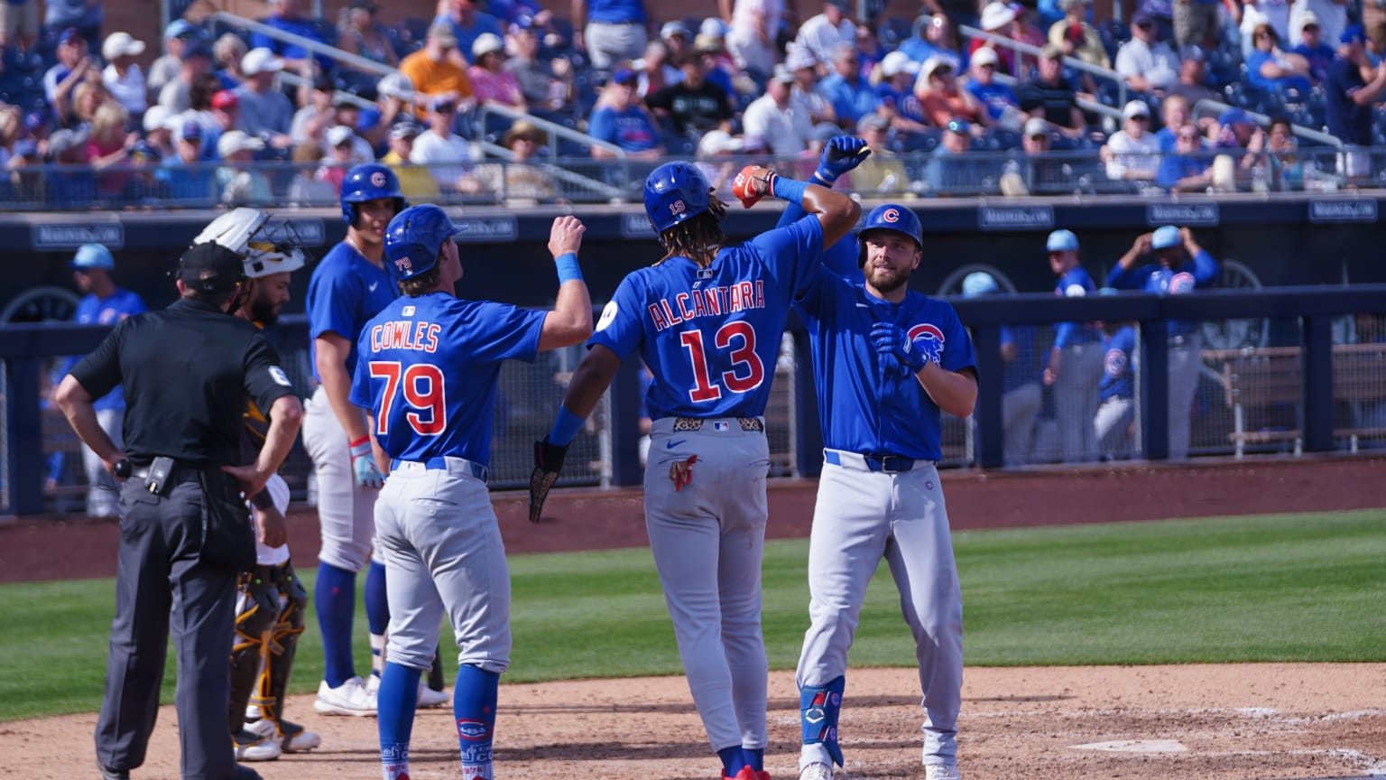 Michael Busch's three-run homer | 02/24/2025 | Chicago Cubs