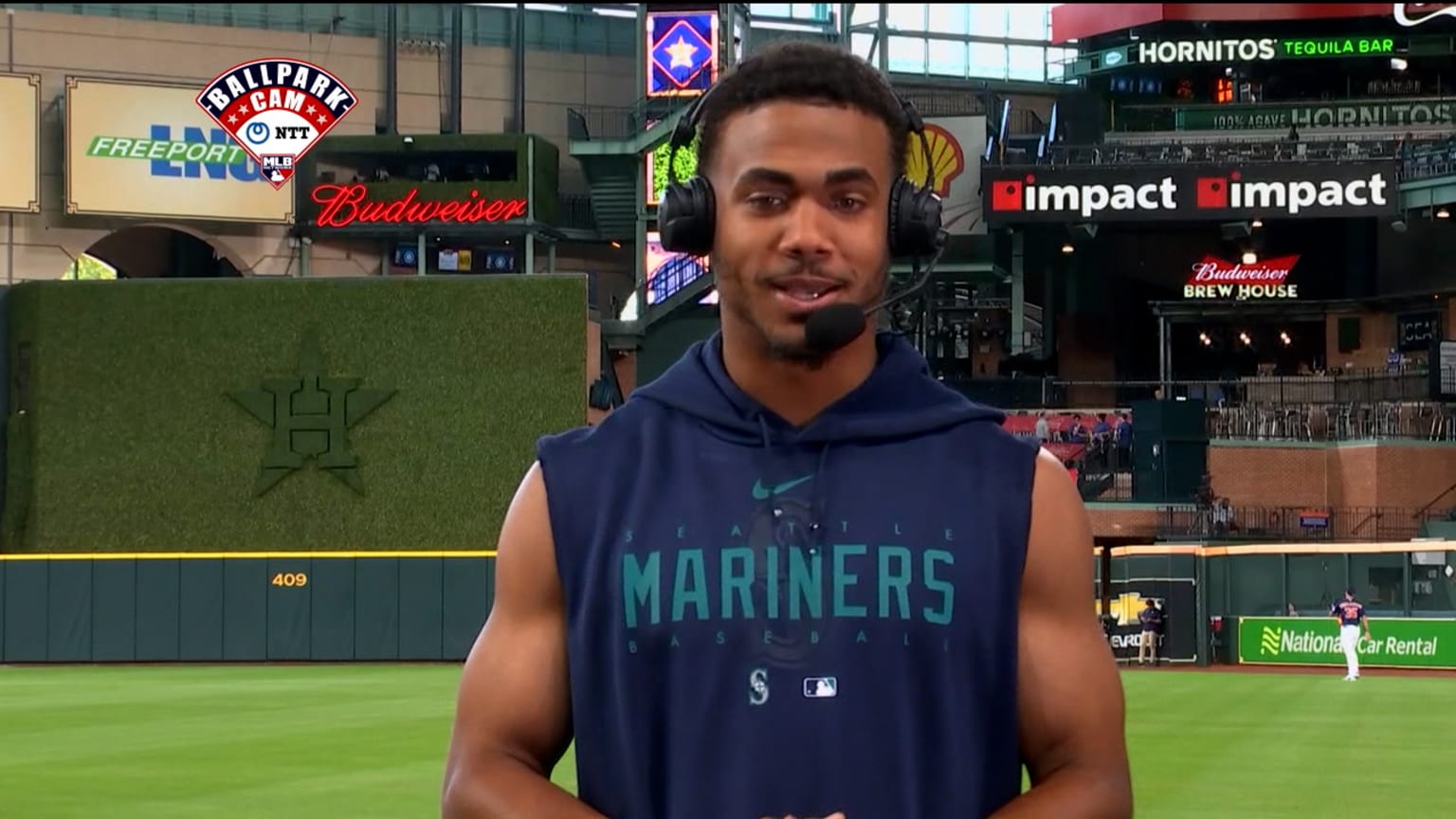 Julio Rodríguez on his historic hitting streak | 08/19/2023 | Seattle ...