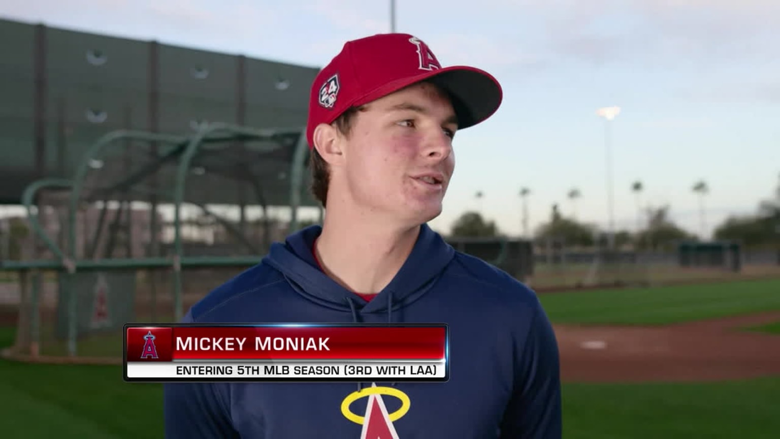 Mickey Moniak on building off 2023, Ron Washington | 03/12/2024 ...