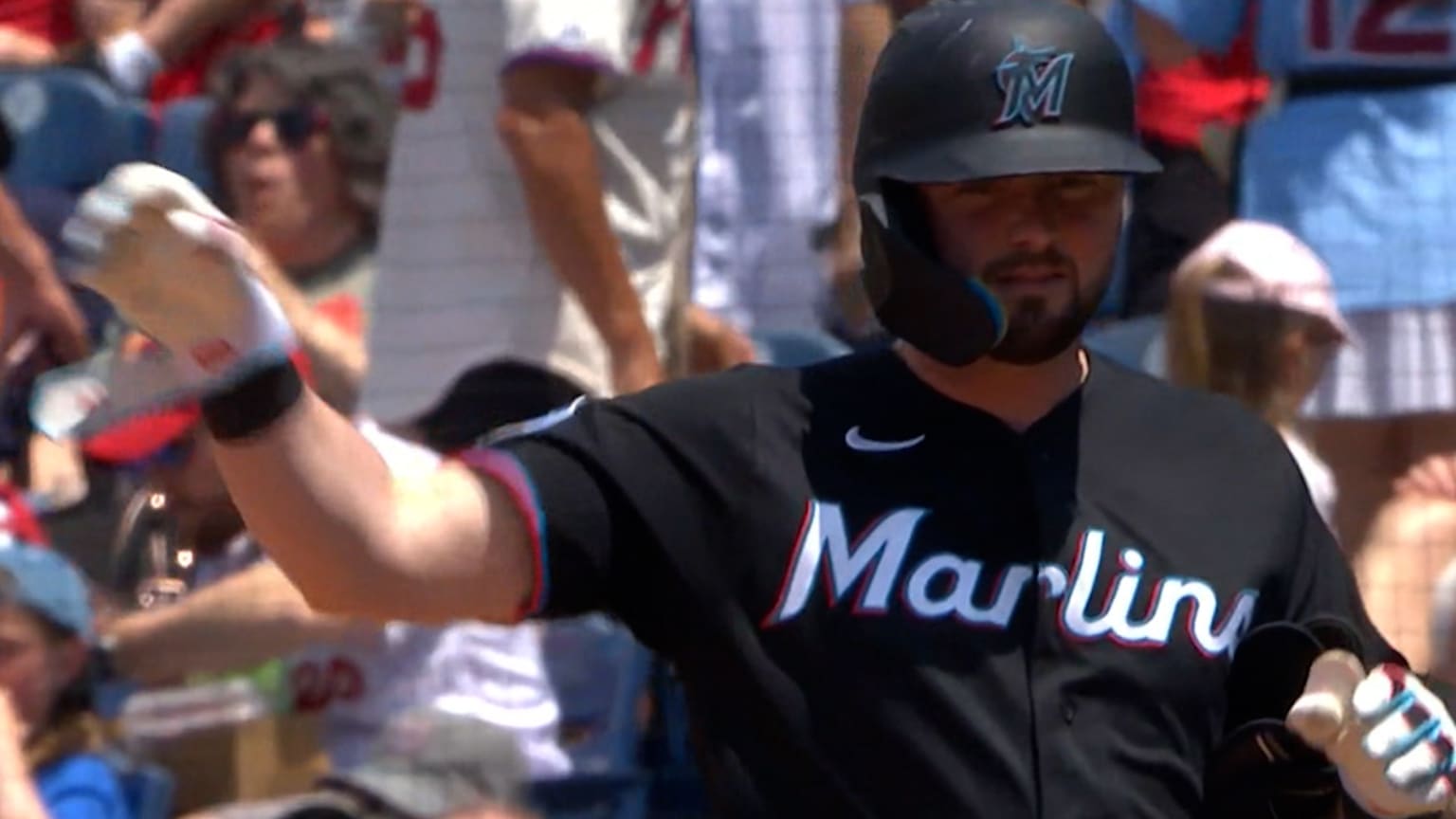 Liam Hicks' RBI single | 06/17/2026 | Miami Marlins