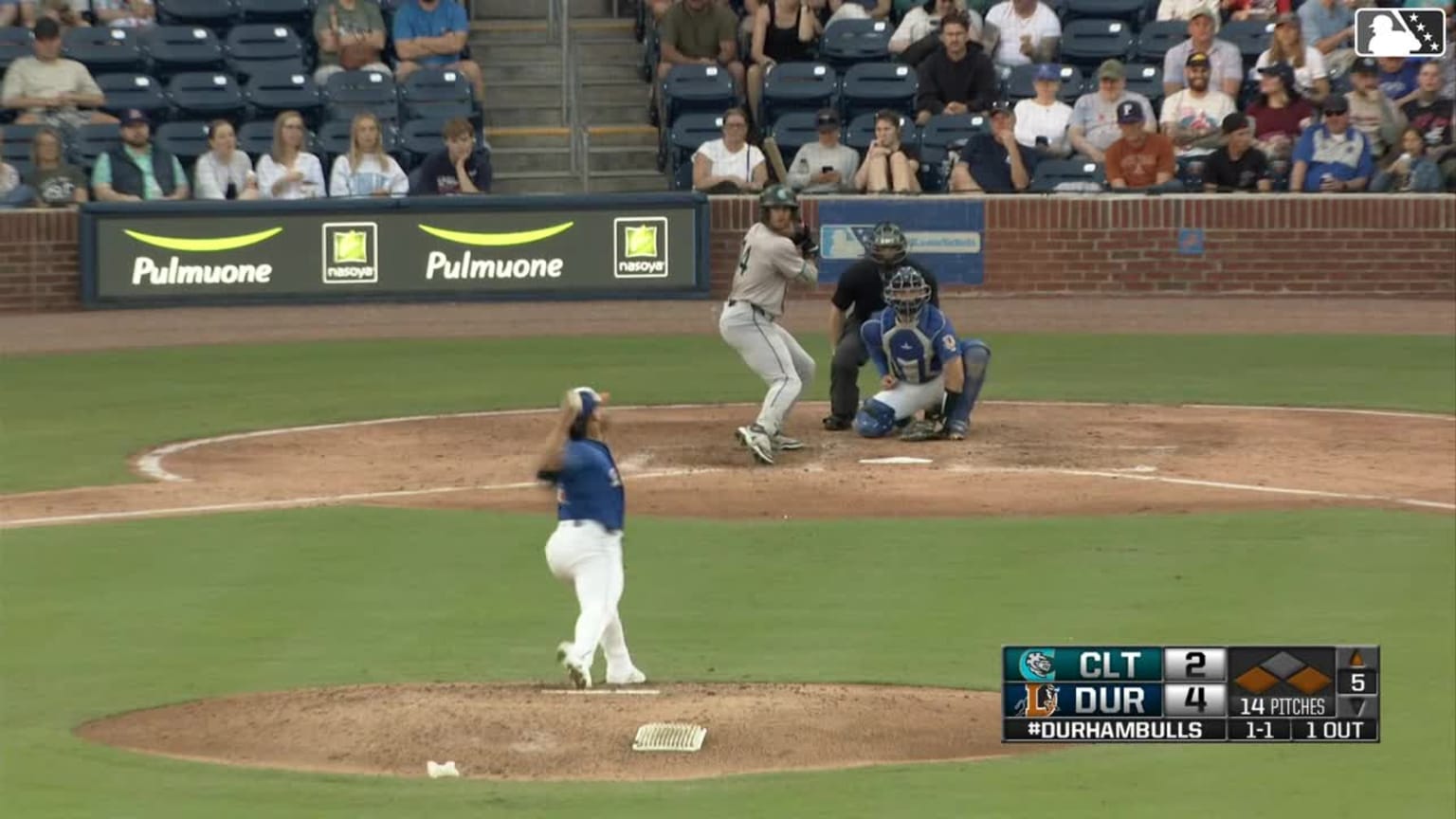 Braden Montgomery singles on a ground ball to right fielder Austin ...
