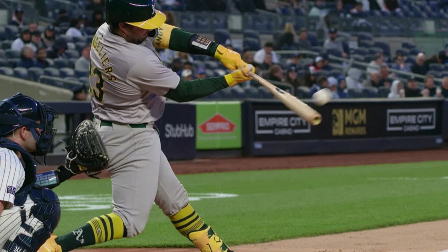 Shea Langeliers' solo home run (5) | 04/23/2024 | Athletics