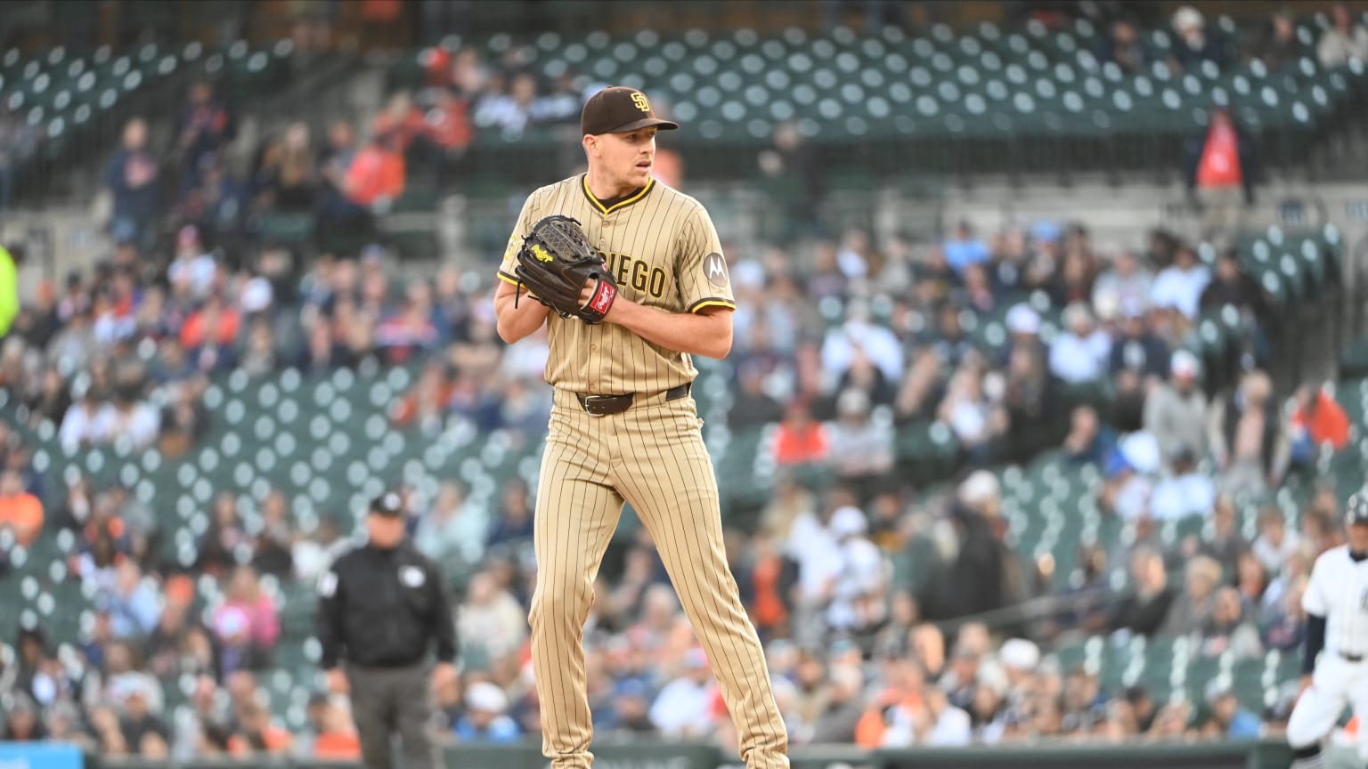 Nick Pivetta strikes out Jace Jung | 04/22/2025 | San Diego Padres