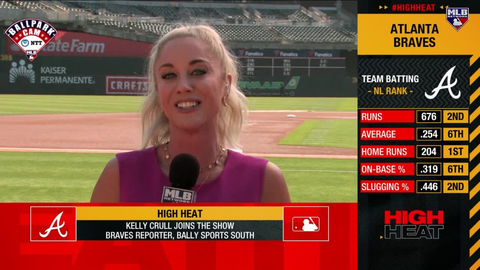 Kelly Crull talks Braves' fortune | 09/07/2022 | Houston Astros