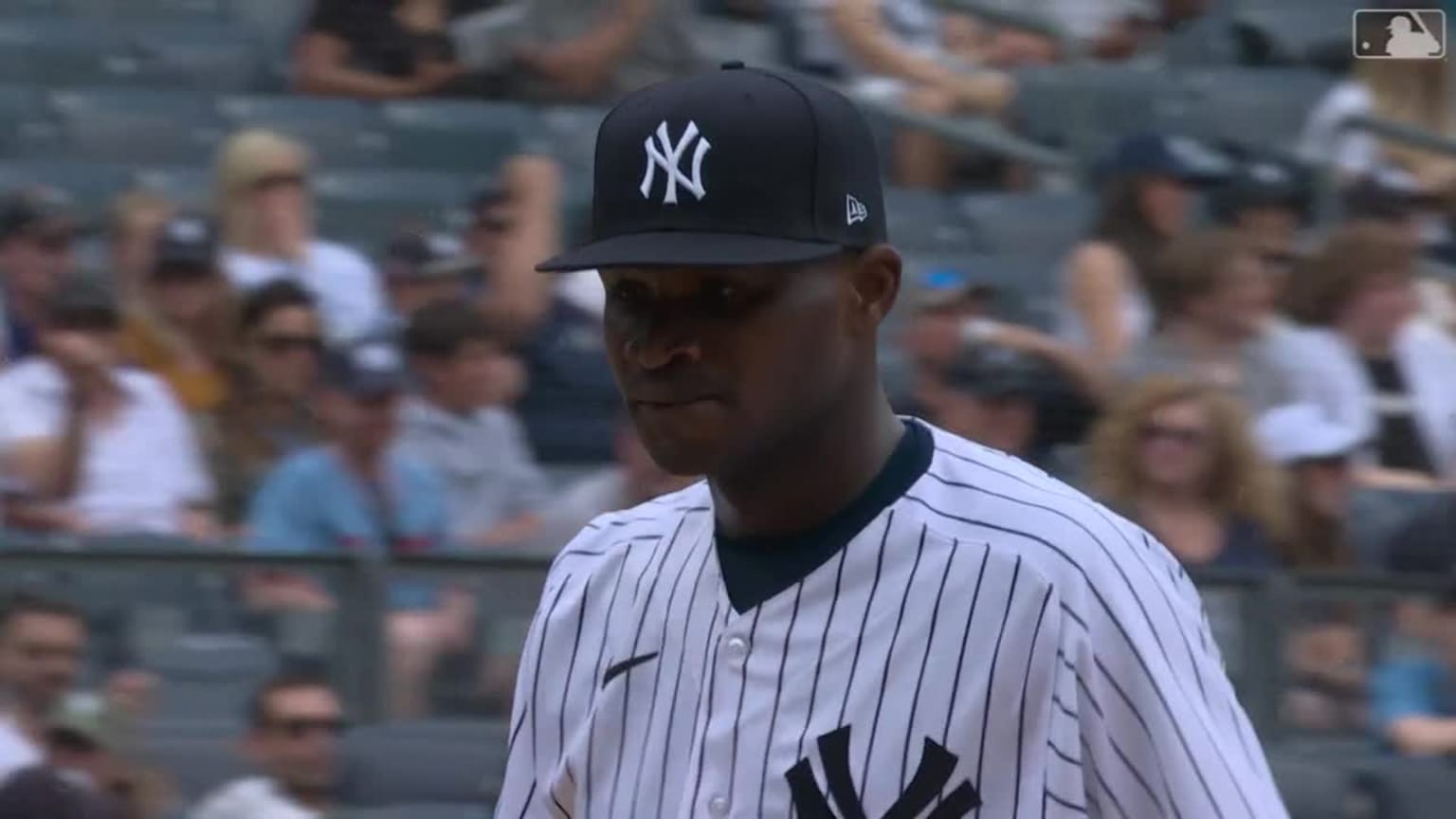 Domingo Germán strikes out the side in 1st inning | 04/15/2023 | MLB.com
