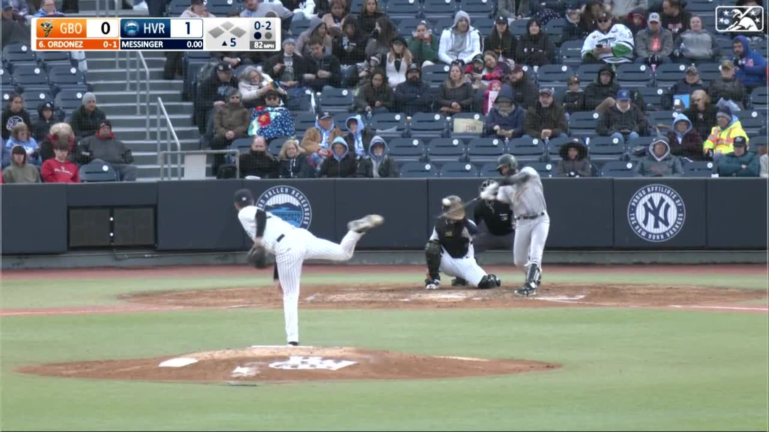 Yankees prospect Zach Messinger gets his fifth K | 04/08/2023 | MLB.com