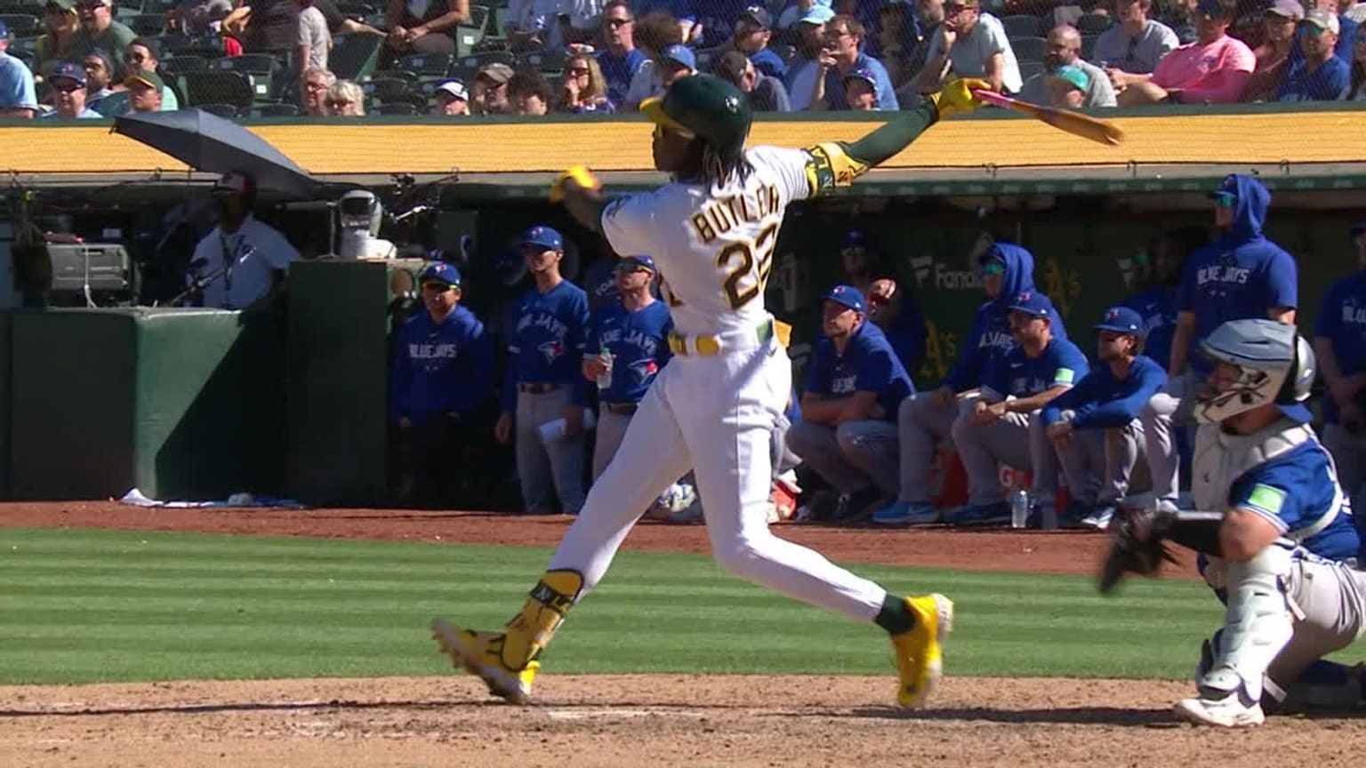 Lawrence Butler hits second homer of the game | 09/04/2023 | Athletics