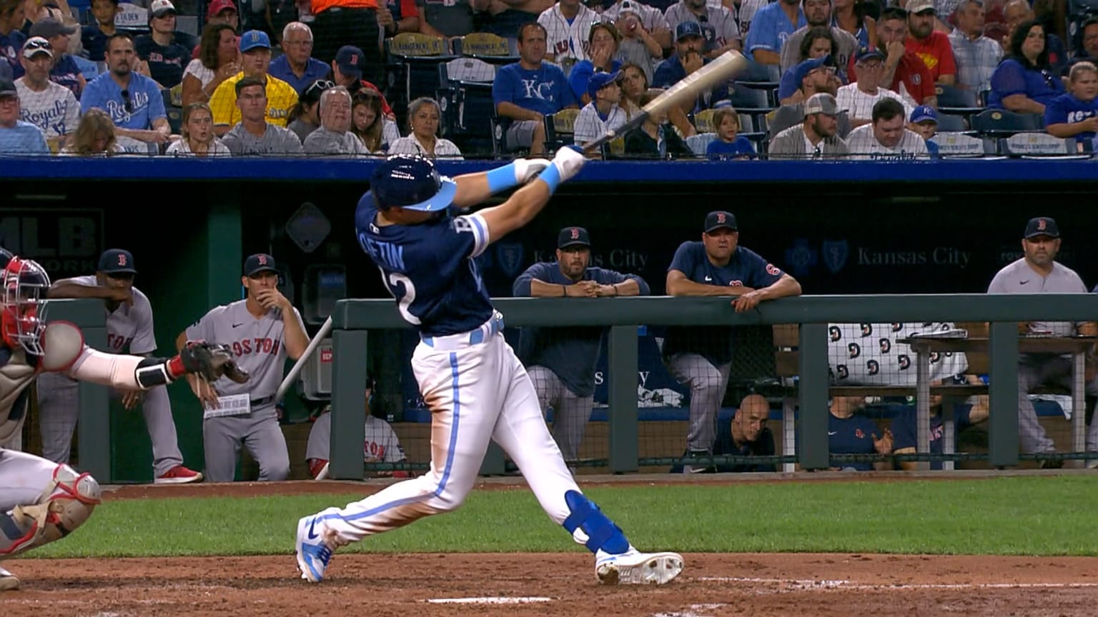 Nick Loftin conecta 1er hit en MLB | 01/09/2023 | Los Reales de Kansas City