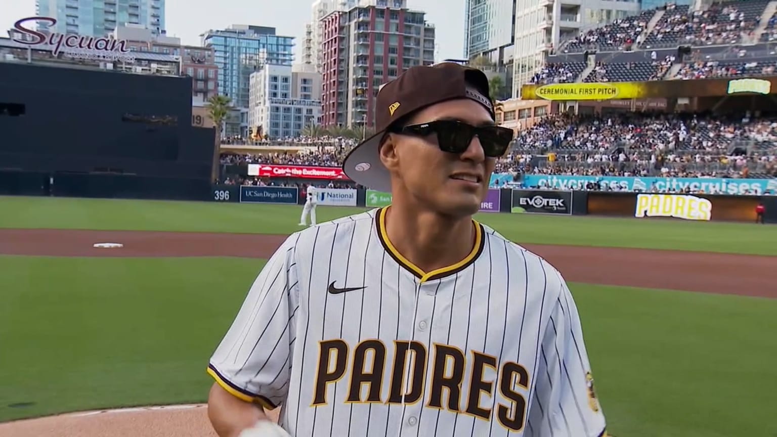 6/9/25 Ceremonial First Pitch | 07/17/2025 | San Diego Padres
