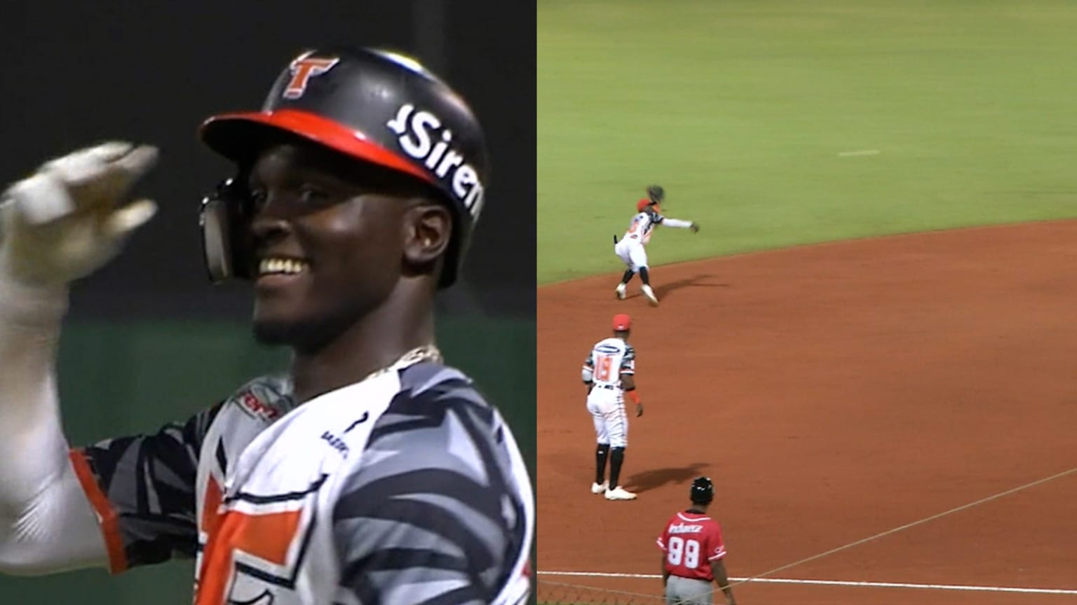 Ronny Simón se luce con bate y guante ante los Leones | 22/11/2022 ...