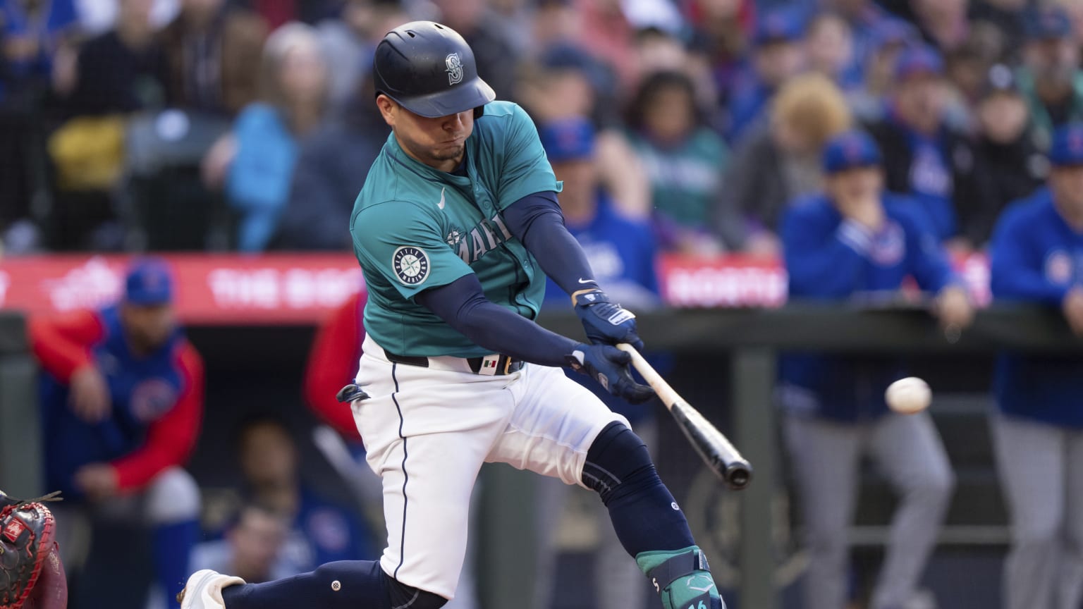 Luis Urías' RBI double | 04/13/2024 | Seattle Mariners