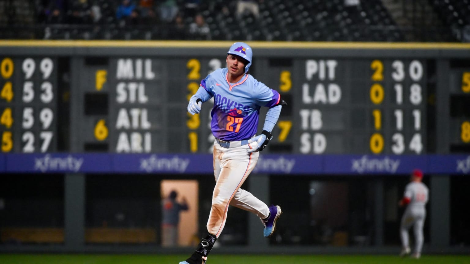 Jordan Beck's second solo homer (5) | 04/25/2025 | Colorado Rockies
