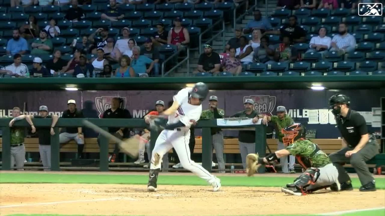 Troy Johnston rockets third home run to right field | 08/09/2023 | MLB.com