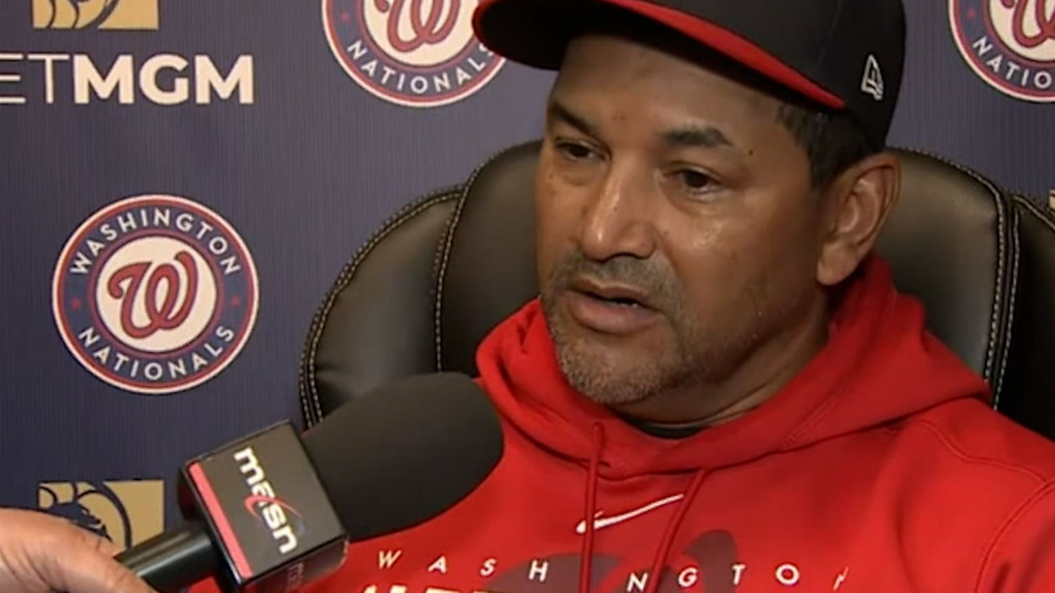 Dave Martinez talks Nationals' 4-1 loss vs. Giants | 05/09/2023 ...