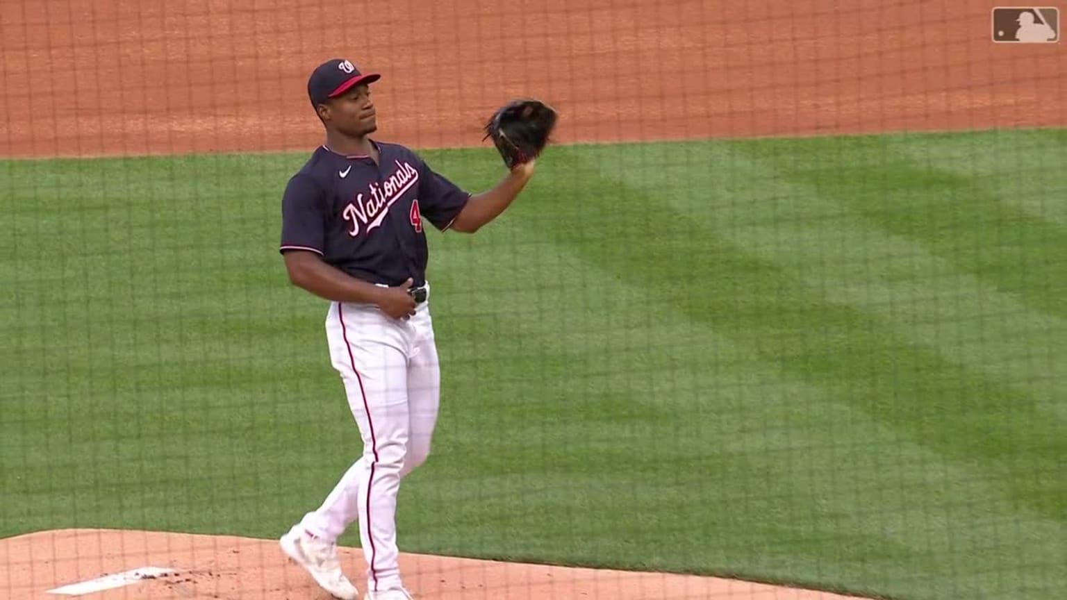Josiah Gray strikes out four batters | 08/15/2023 | Washington Nationals
