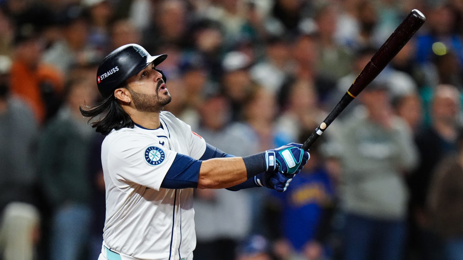 Eugenio Suárez's two home runs in Game 5 of ALCS | 10/17/2025 | Seattle ...