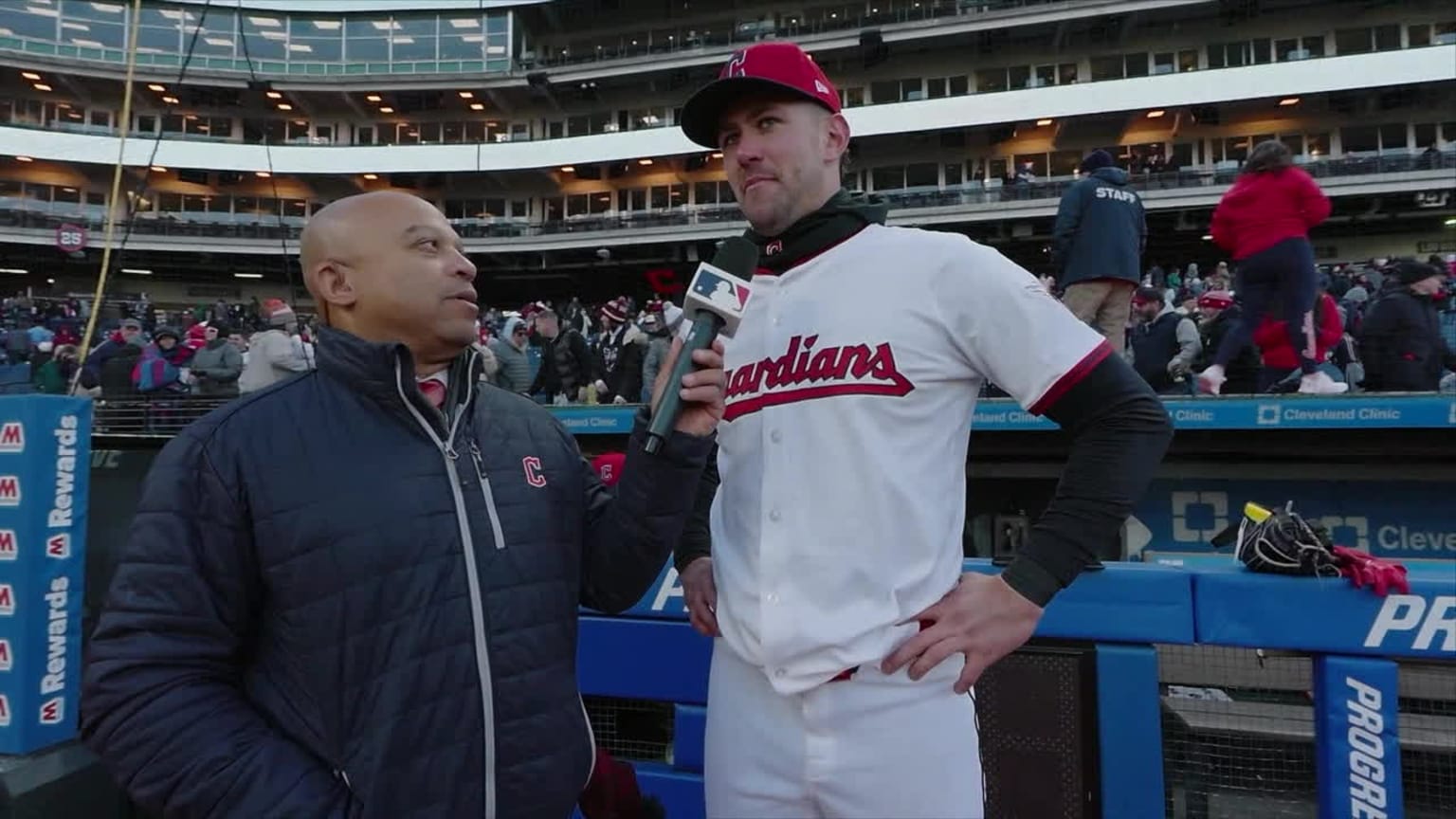 Nolan Jones discusses his walk-off in win | 04/08/2025 | Cleveland Guardians