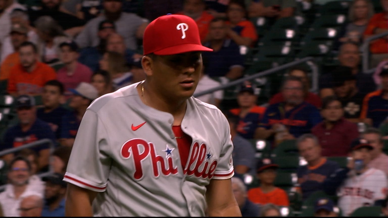 Ranger Suárez strikes out Chas McCormick in the 1st | 10/04/2022 ...