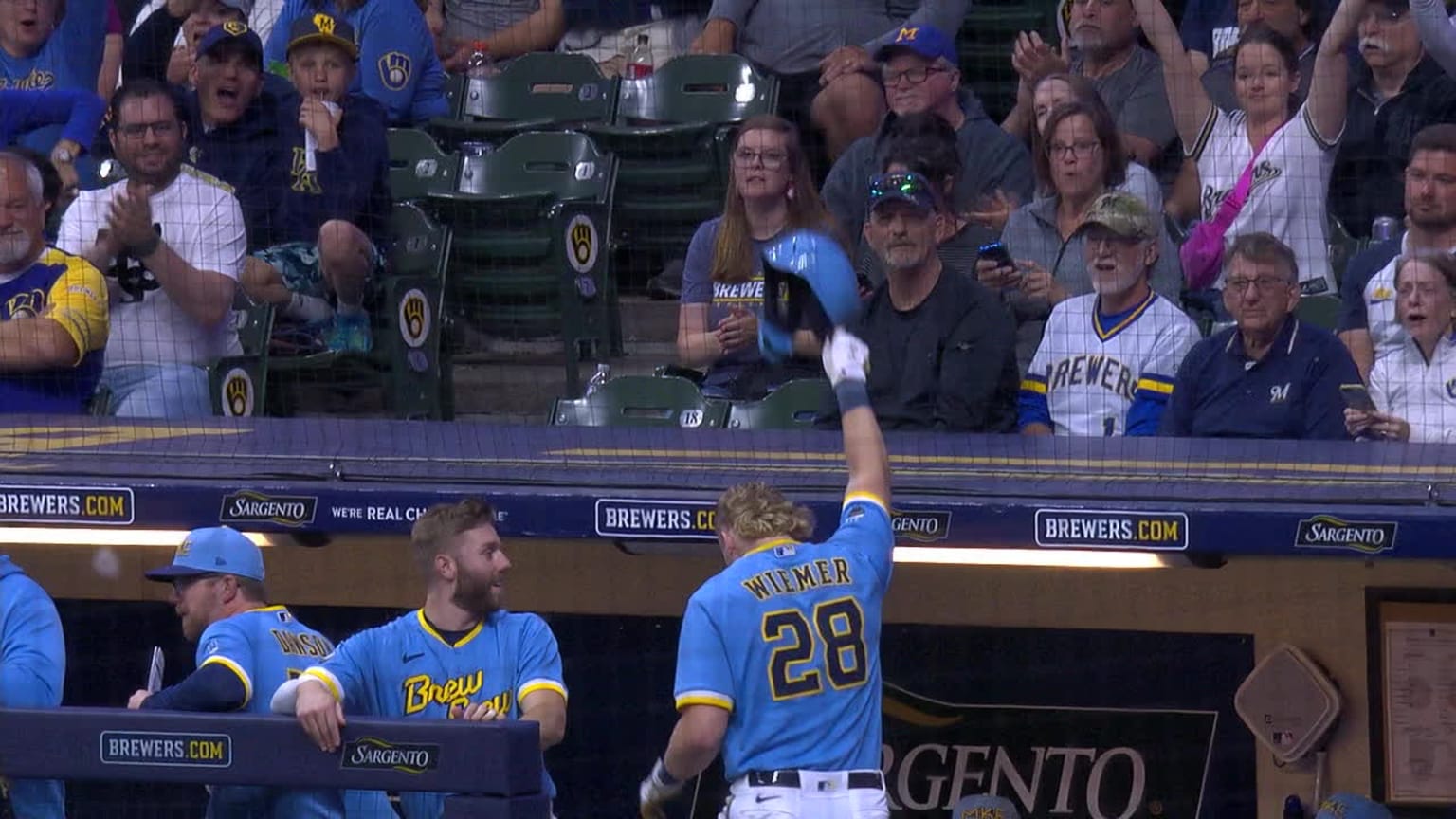 Joey Wiemer goes 4-for-4, sets rookie franchise mark | 06/07/2023 ...