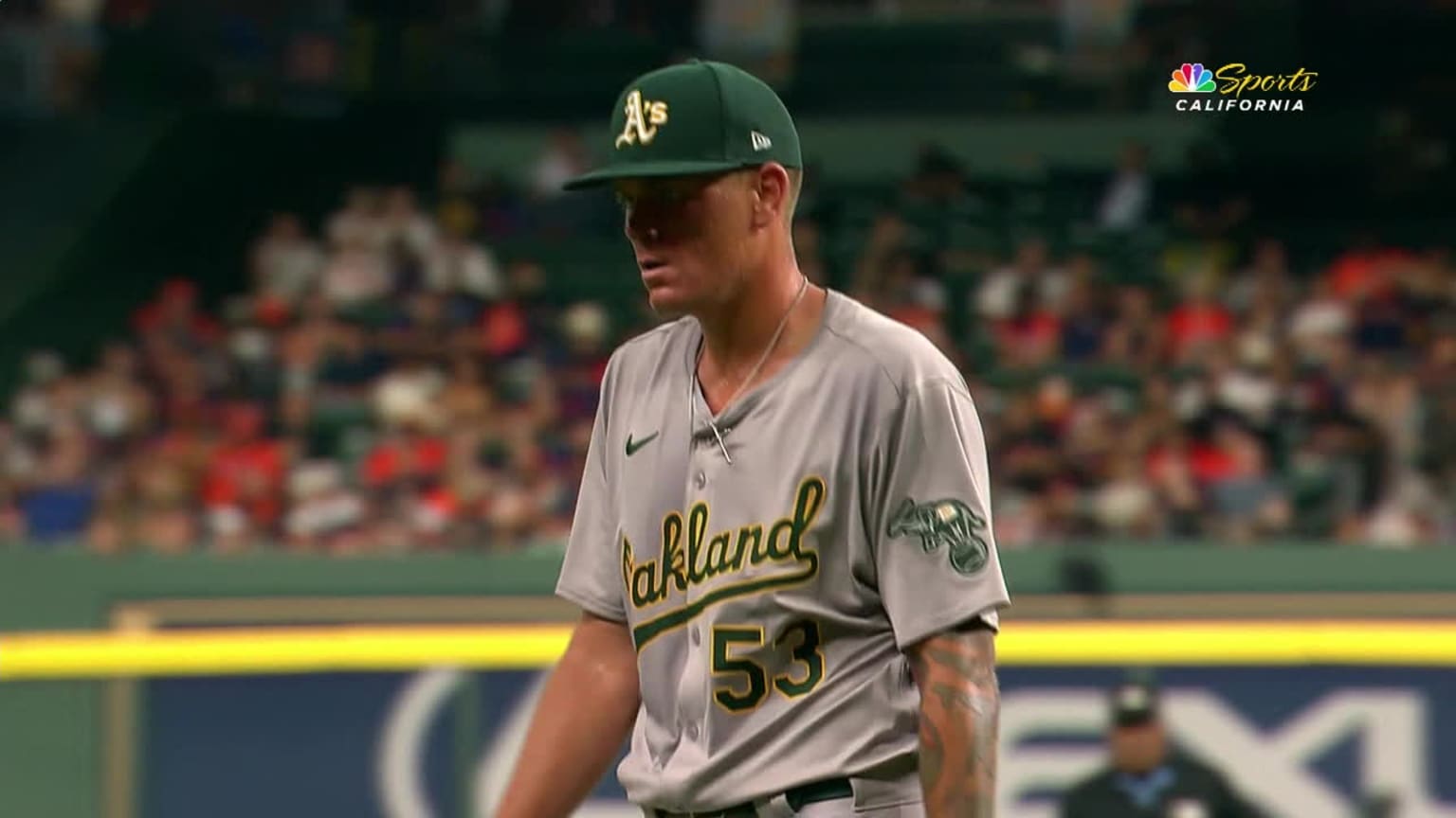Aaron Brooks whiffs five Astros | 05/15/2024 | Athletics