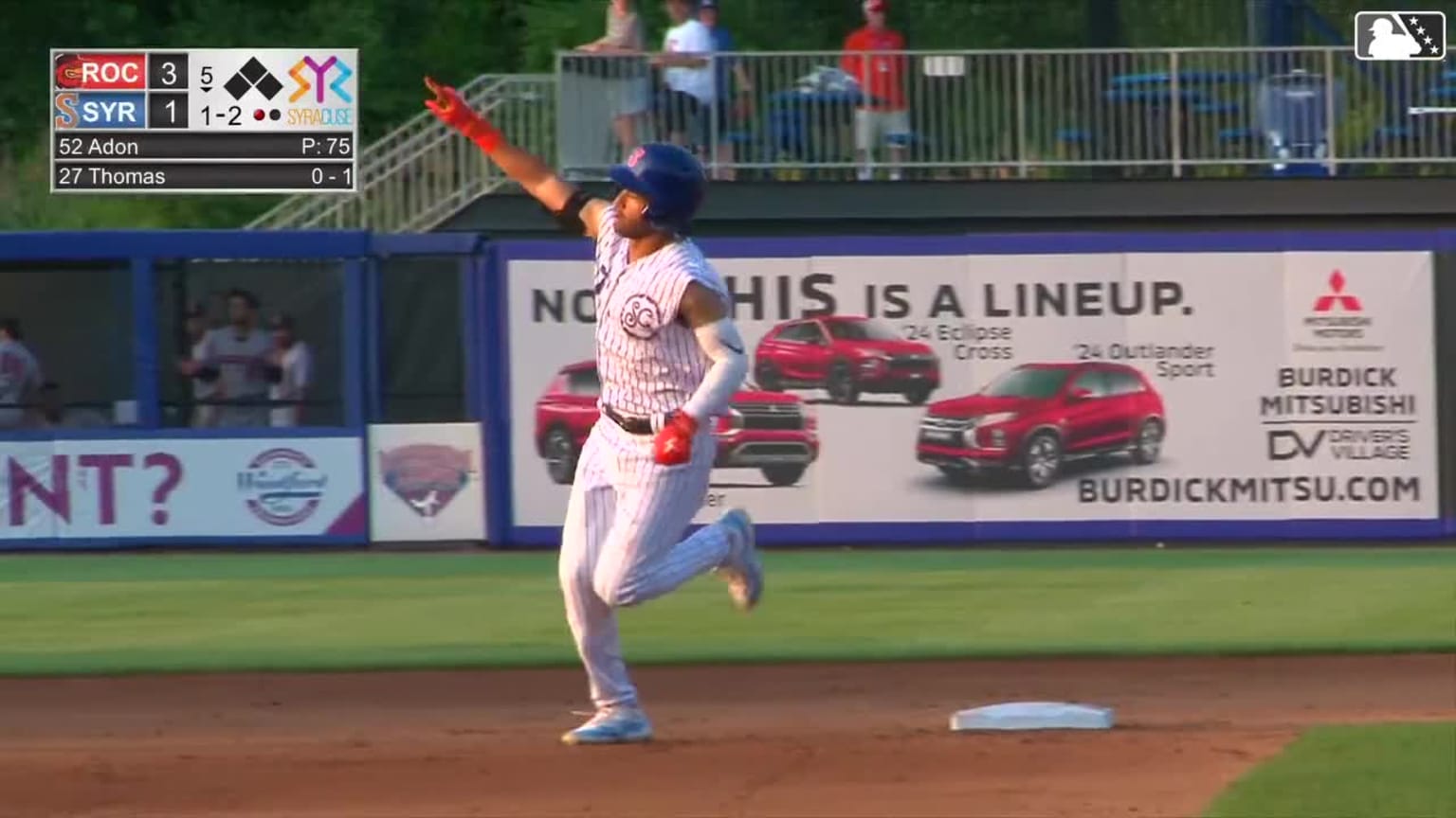 Rhylan Thomas' solo home run | 06/21/2024 | MLB.com
