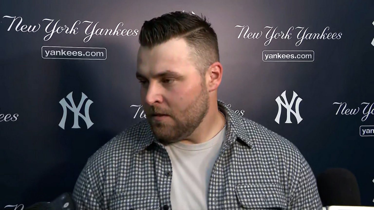 David Bednar on Judge's clutch HR, closing out Game 3 | 10/07/2025 ...