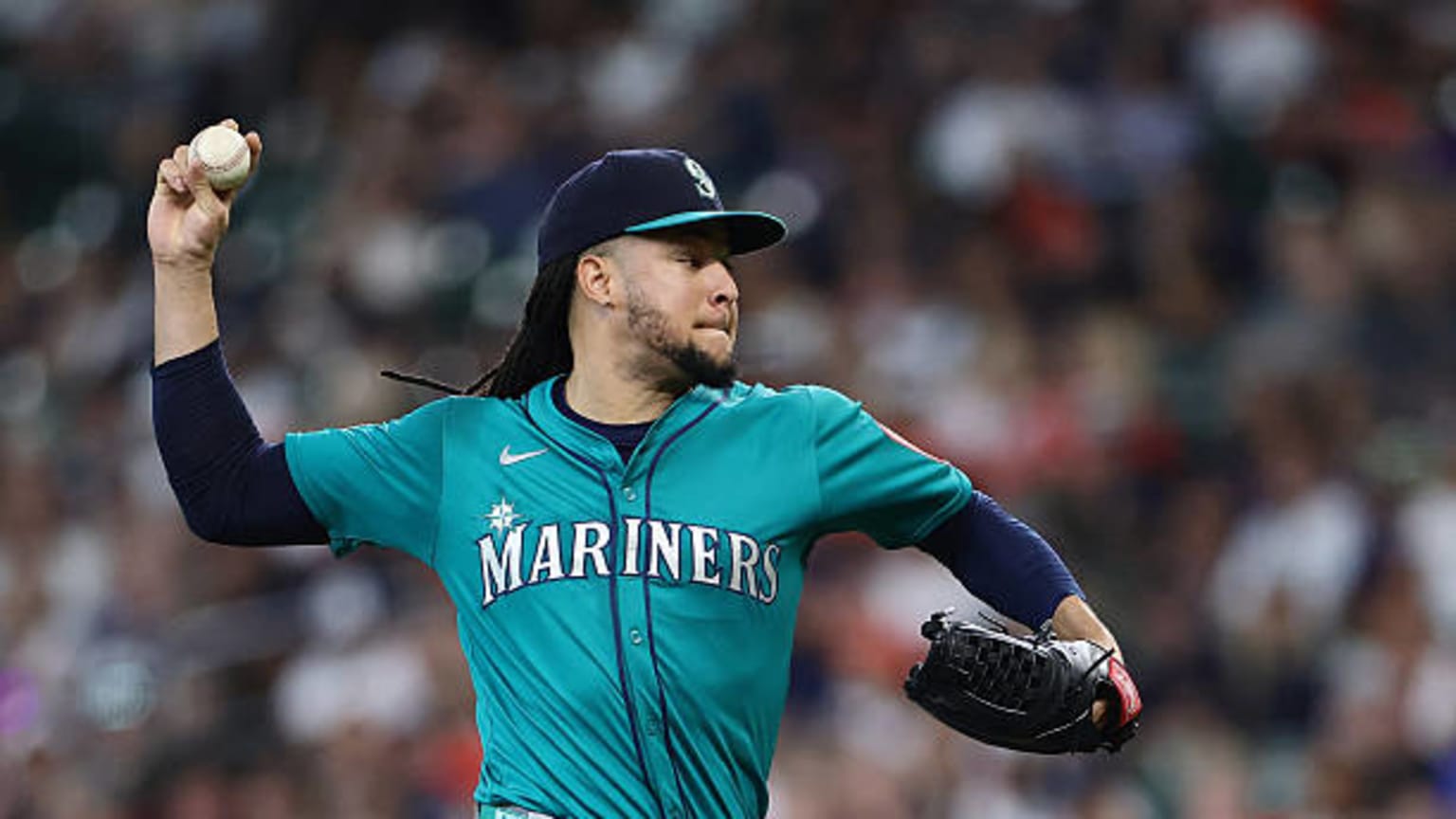 Luis Castillo fans Christian Walker | 05/25/2025 | Seattle Mariners