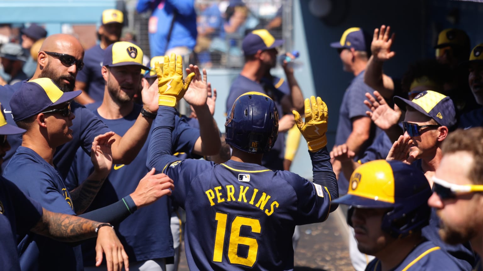 Blake Perkins' solo homer (6) | 07/07/2024 | Milwaukee Brewers