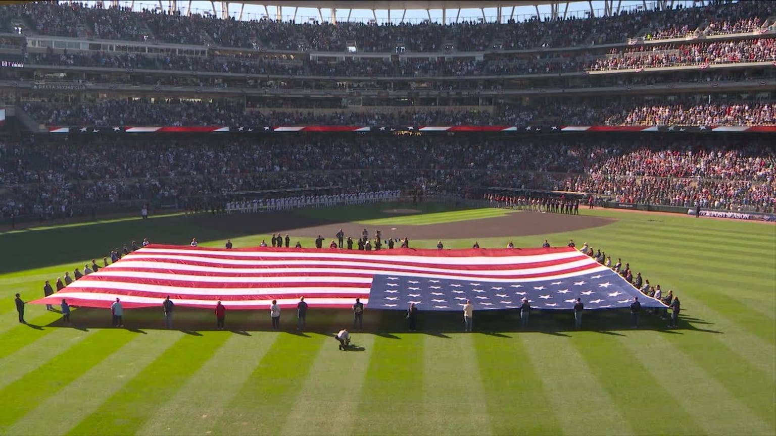 Amy Wolf sings the national anthem before the ALDS | 10/10/2023 ...