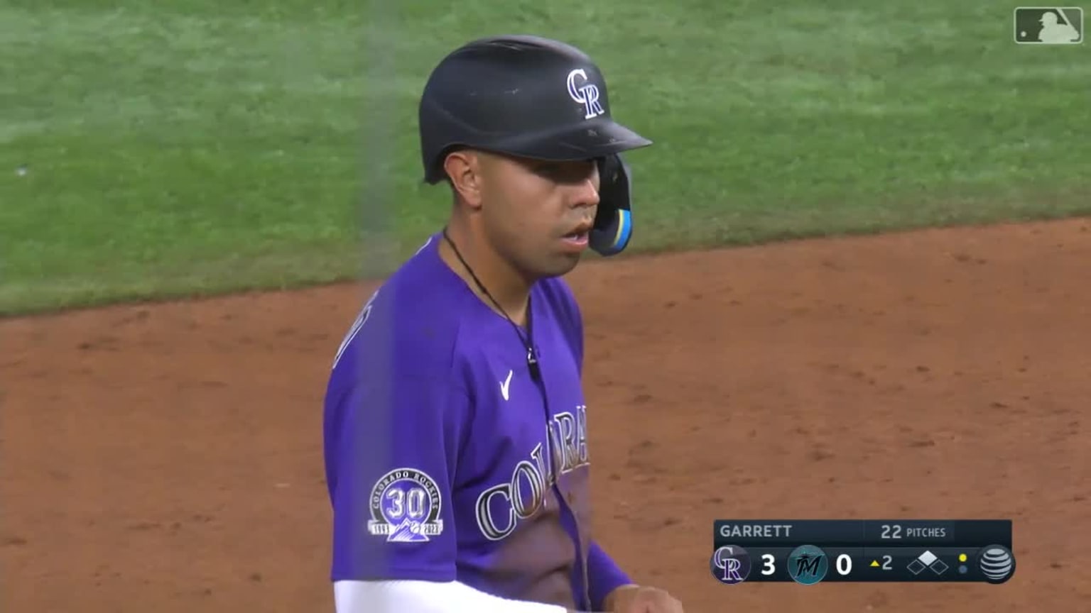 Alan Trejo lines an RBI double into right field | 07/21/2023 | Colorado ...