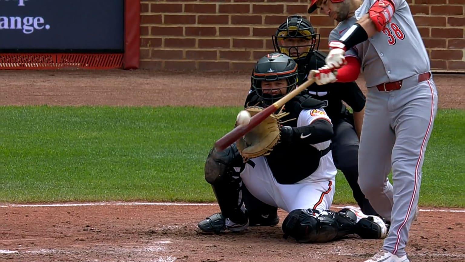 Austin Wynns' second RBI single | 04/20/2025 | Cincinnati Reds