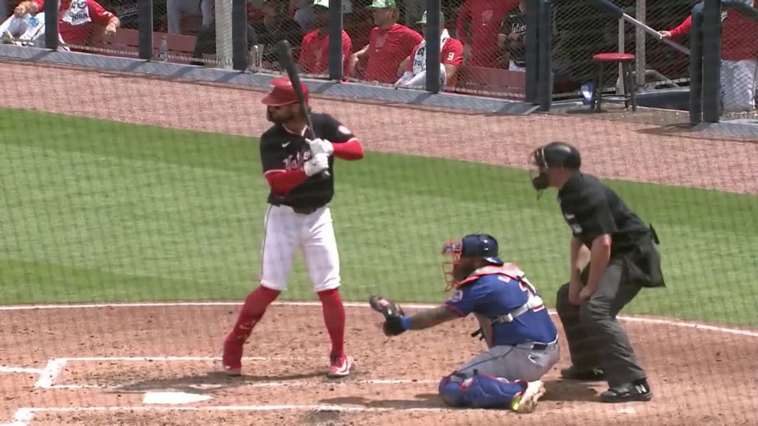 Jesse Winker drills first homer of Spring Training | 03/17/2024 ...