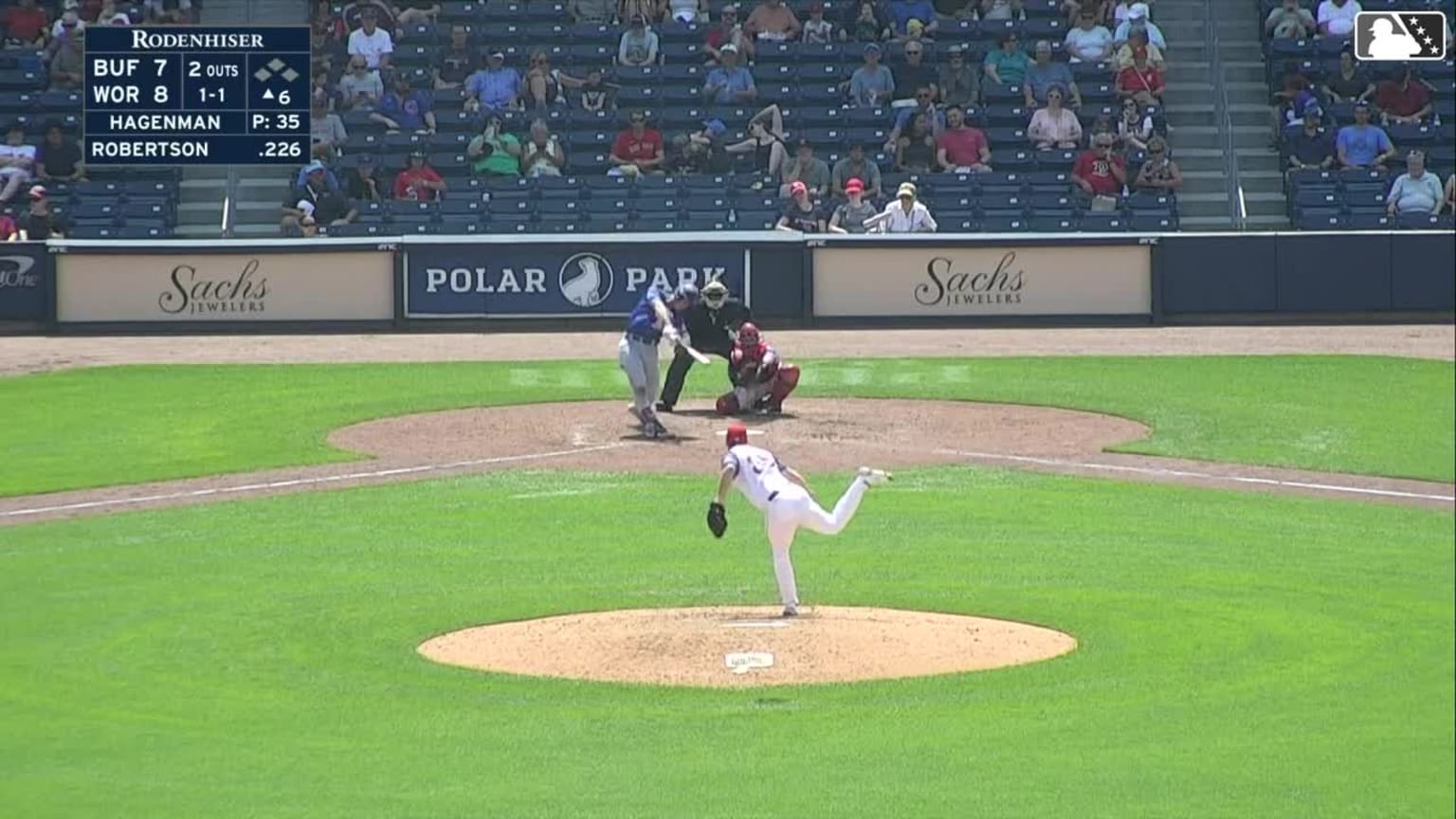 Will Robertson's inside-the-park homer | 08/01/2024 | MLB.com