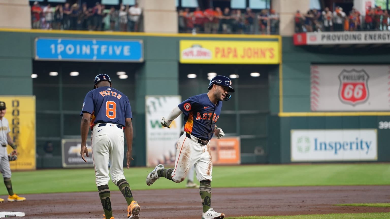 Jose Altuve's leadoff homer (8) | 05/19/2024 | Houston Astros