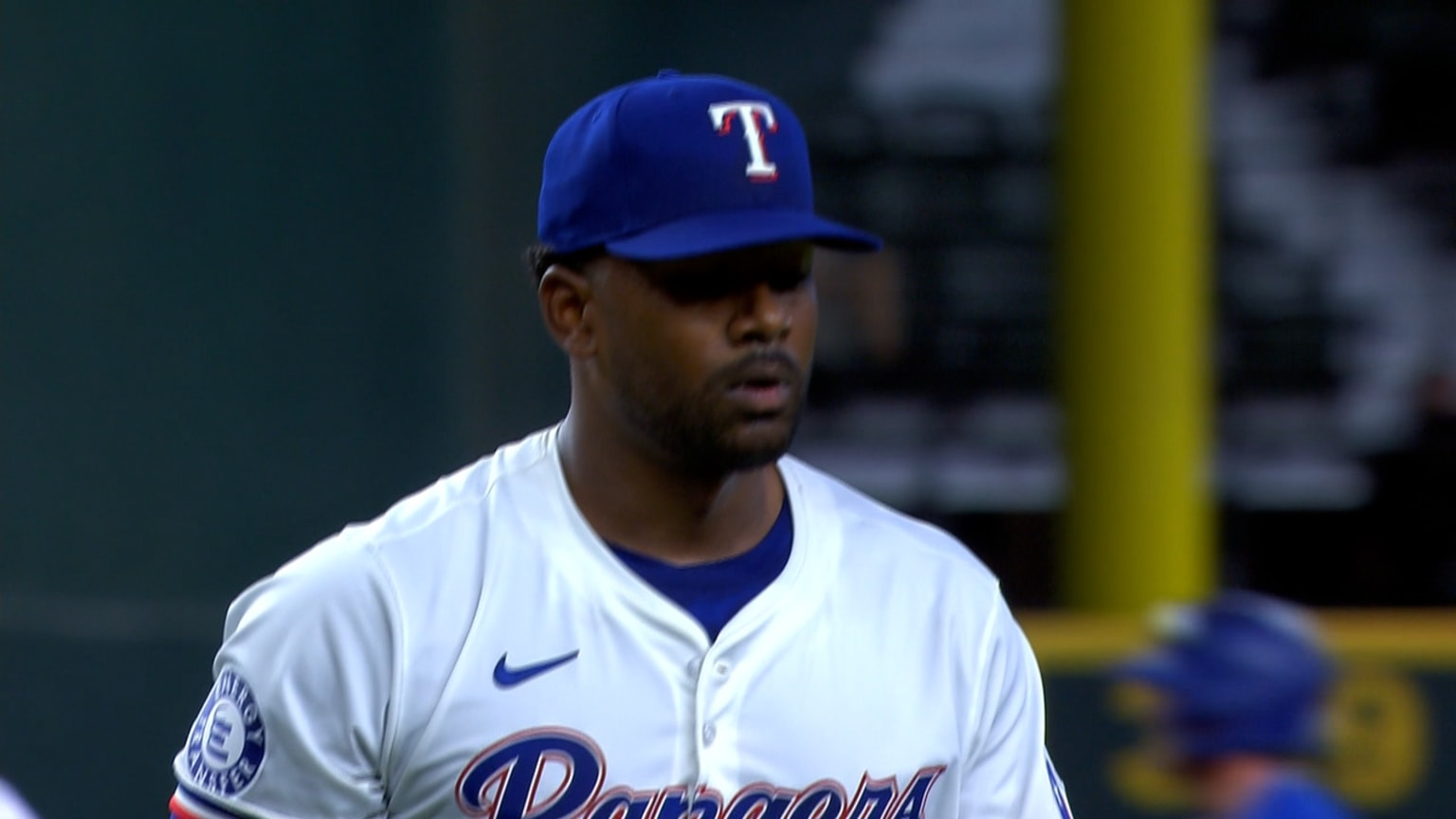 Kumar Rocker strikes out Davis Schneider | 09/19/2024 | Texas Rangers