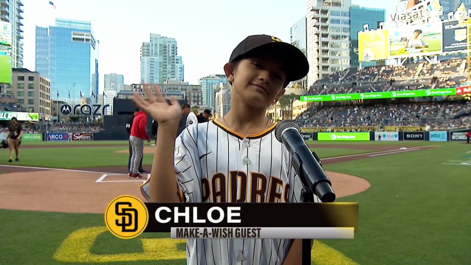 4/29/24 - Play Ball Kid and First Pitch | 04/29/2024 | San Diego Padres