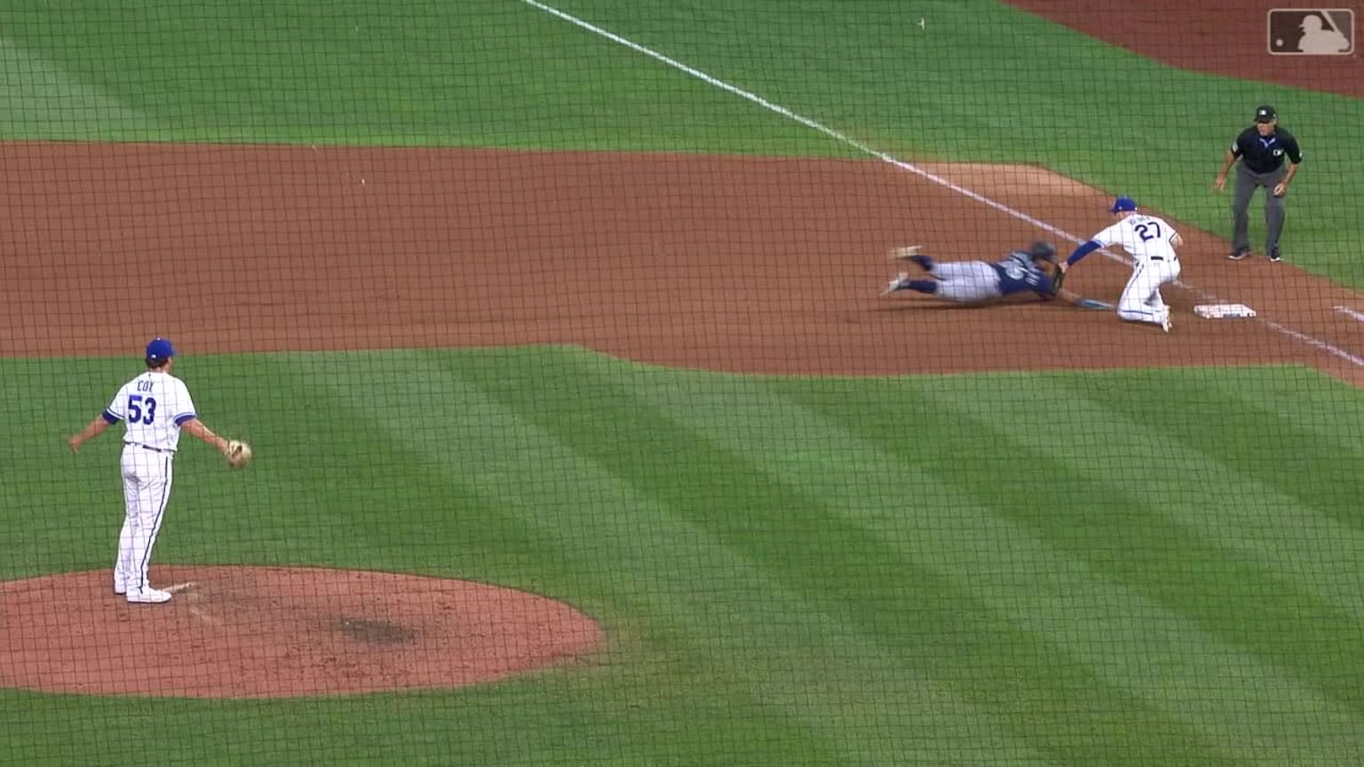 Austin Cox nails the runner on the pickoff attempt | 08/16/2023 ...