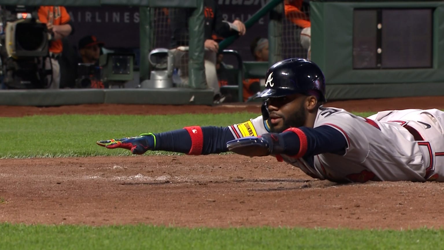 Matt Olson plates Harris II with a sac fly | 08/25/2023 | Atlanta Braves
