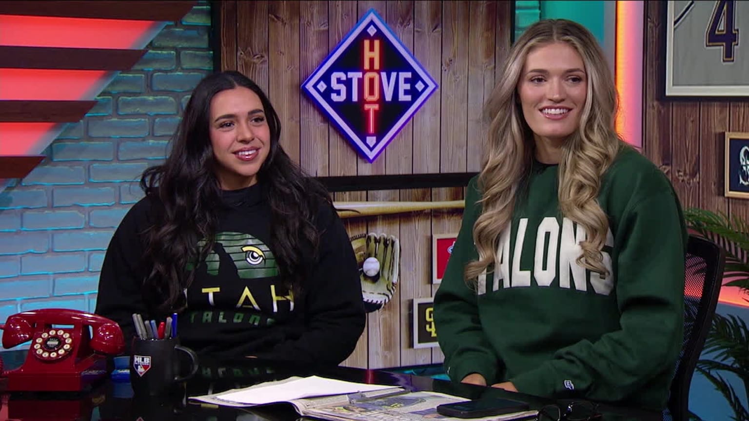 Montana Fouts, Sharlize Palacios talk AUSL | 01/28/2026 | MLB.com