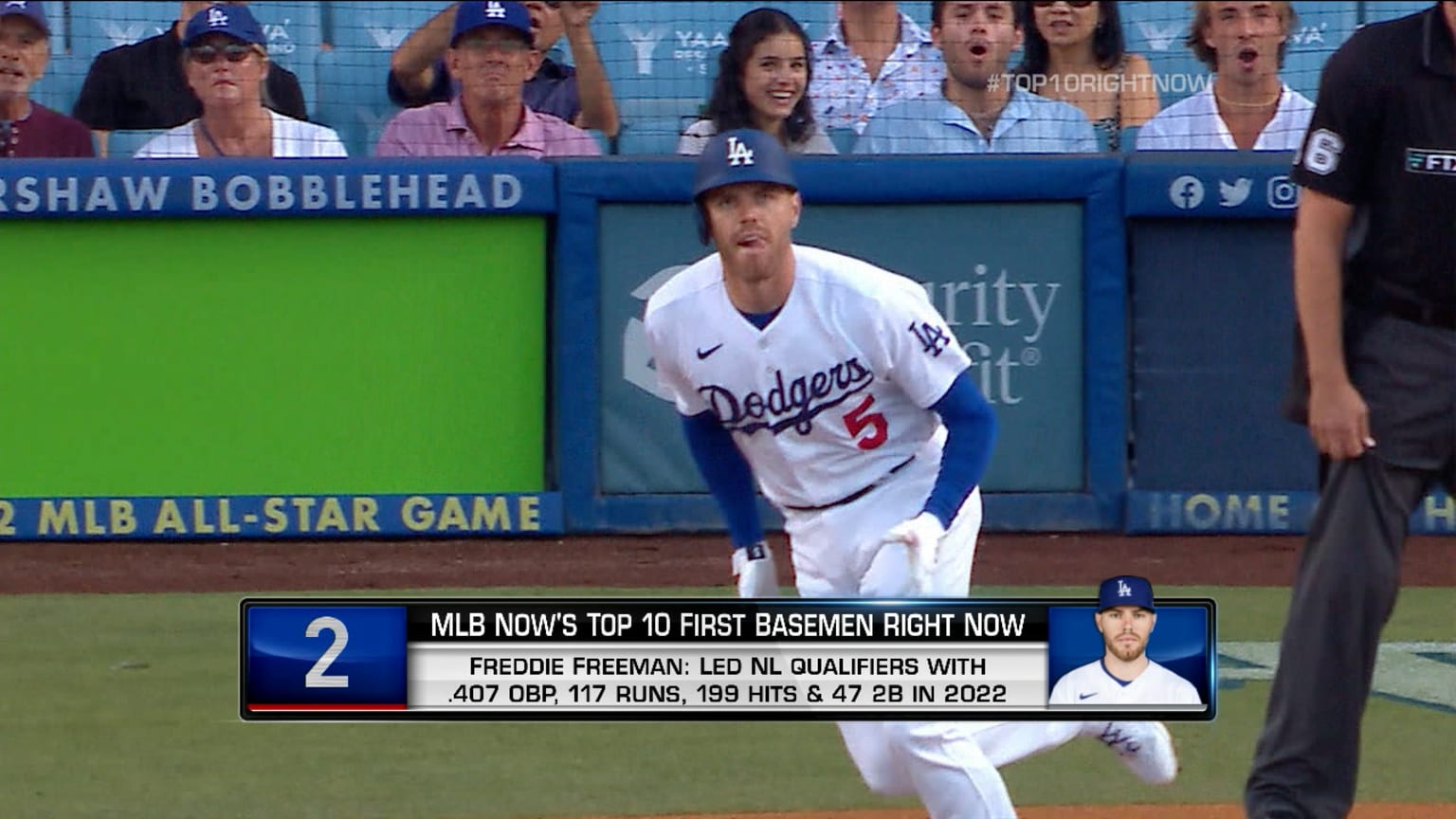 Top 10 First Basemen Right Now: Freddie Freeman | 01/19/2023 | New York ...