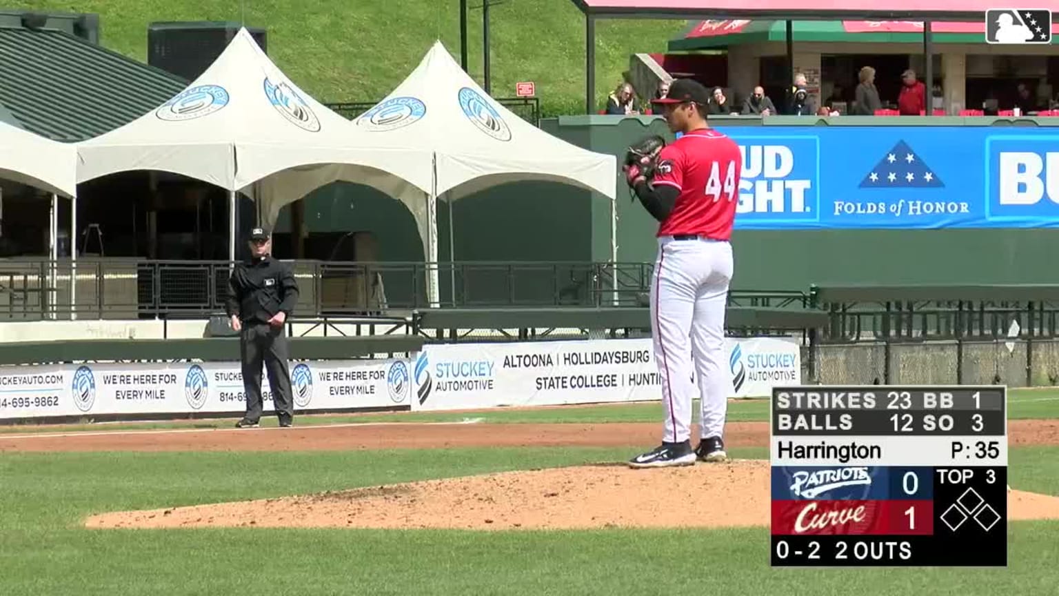 Thomas Harrington's fourth strikeout of the game | 05/13/2024 | MLB.com