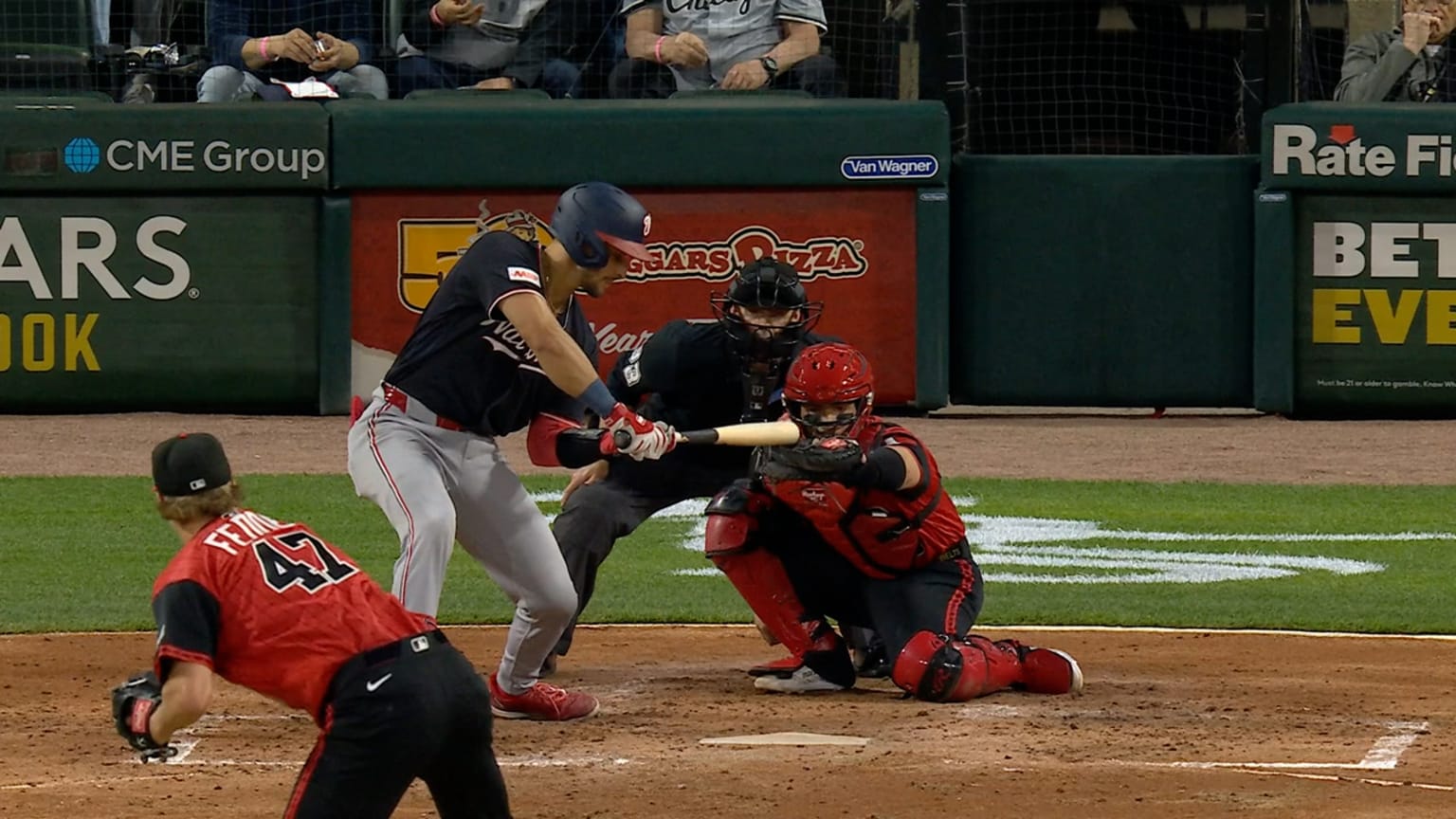 Edgar Quero's pick off and interference | 04/24/2026 | Chicago White Sox
