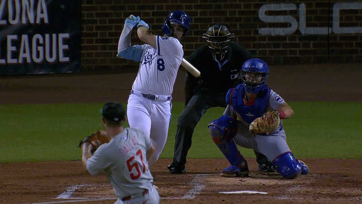 Blake Mitchell's leadoff double in the 2nd | 11/09/2025 | Kansas City ...