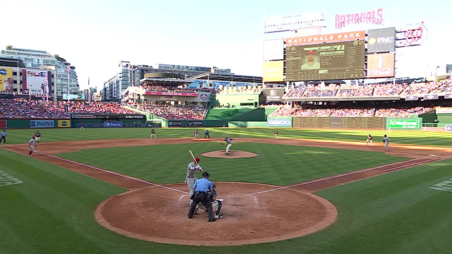 Nick Castellanos lifts a sacrifice fly in the 8th | 08/19/2023 ...