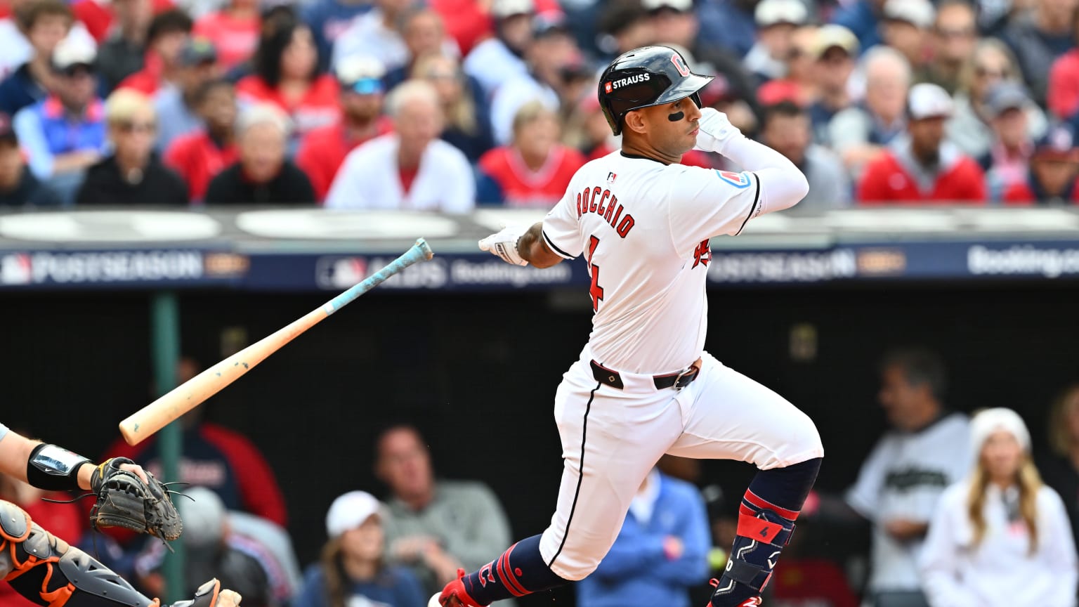 Brayan Rocchio's RBI single | 10/12/2024 | MLB.com